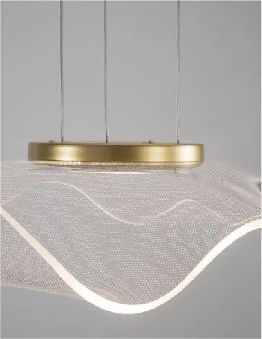 Závěsné LED svítidlo NOVA LUCE SIDERNO 15W 3000K 9054501