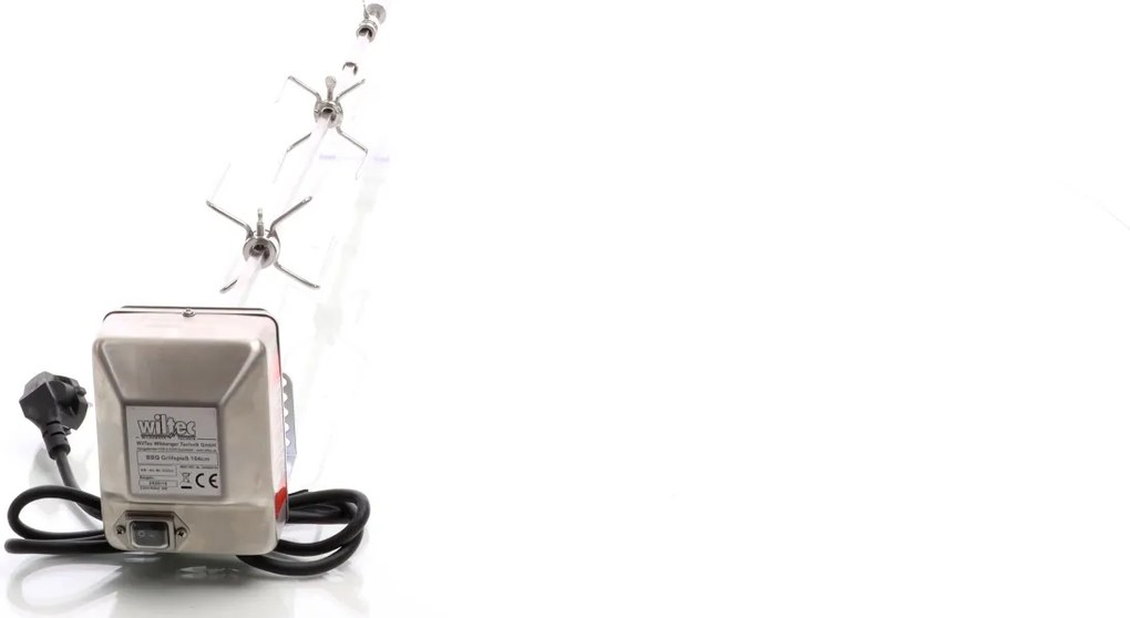 Grilovací rožeň Wiltec – 97 cm, 230 V (62063)