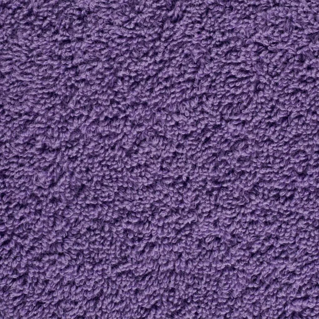 Premium ručníky SOLUND 10 ks fialové 80 x 200 cm 600 g/m² 137364