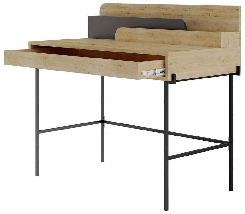 KALUNE DESIGN psací stůl LEILA světlý 855DTE3852