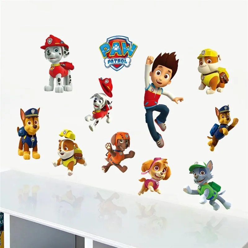 Samolepka na zeď "PAW patrol 2" 30x60 cm