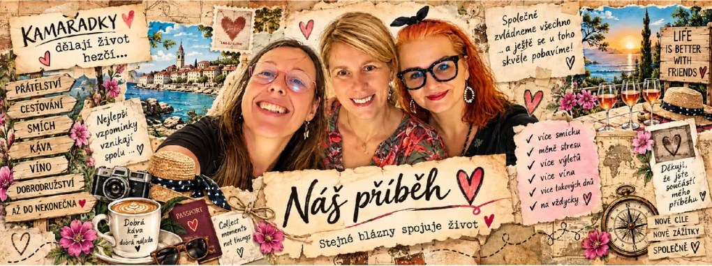 Personalizovaný hrnek z fotografie – Náš příběh – dárek pro pár, kamarádky i rodinu