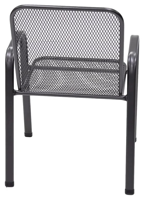DEOKORK Kovová židle (křeslo) Sága nízká