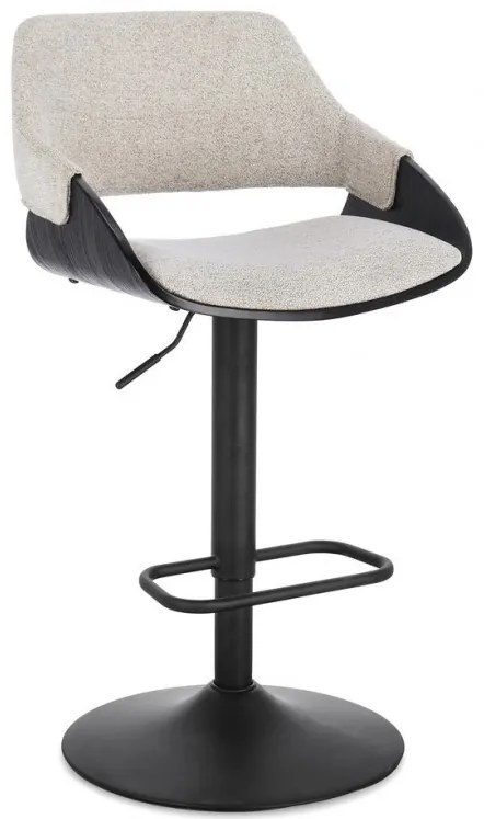 BIZZOTTO Designová barová židle ROXANNE černá 0743799
