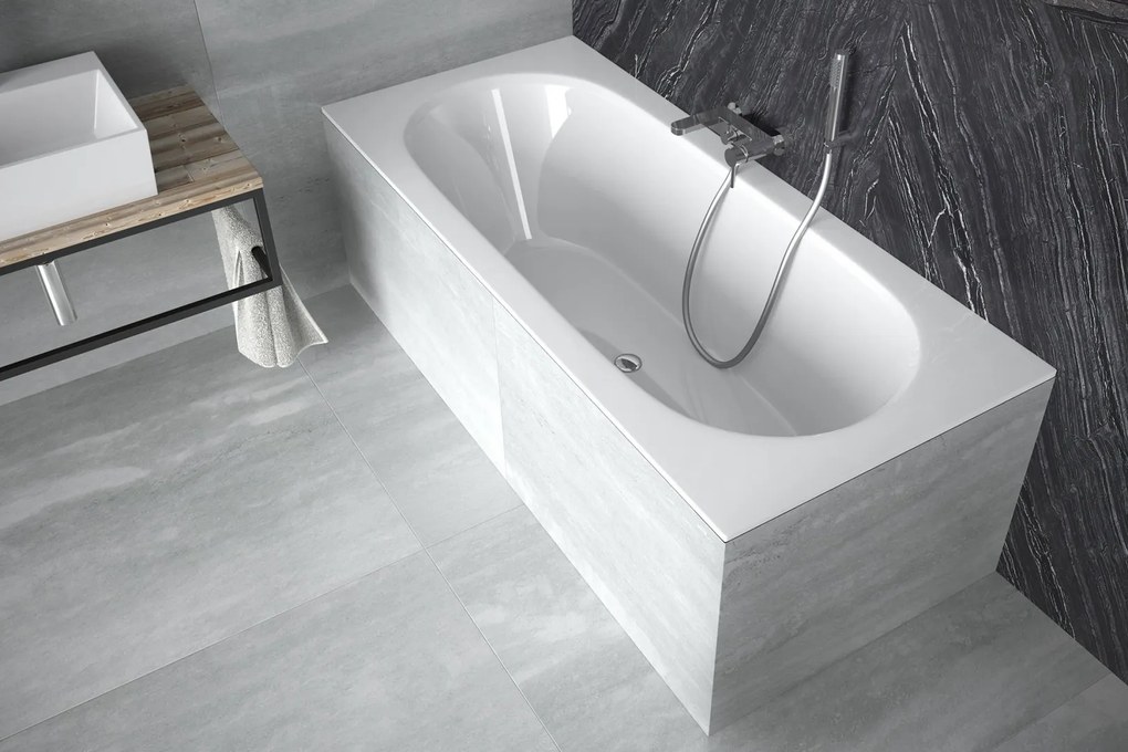 Besco VITAE SLIM 170 x 75 cm VANVITAE170SLIM+OLVPINOZ vana vč. nožiček