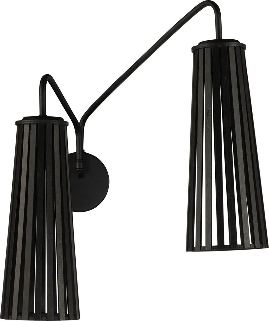 Nástěnné osvětlení ve skandinávském stylu DOVER, černé, GU10, 2x35W Nowodvorski DOVER 9265
