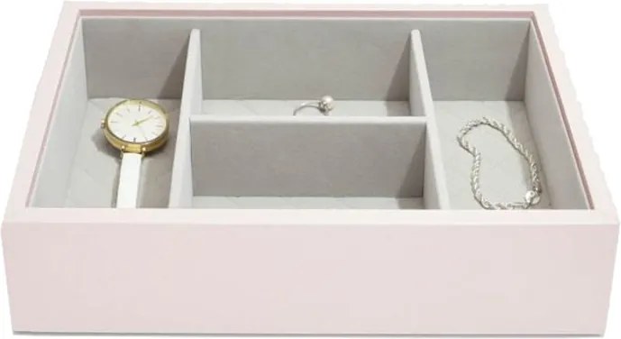 Stackers, Box na šperky Blossom Pink Leather Watch/Accessories | růžová