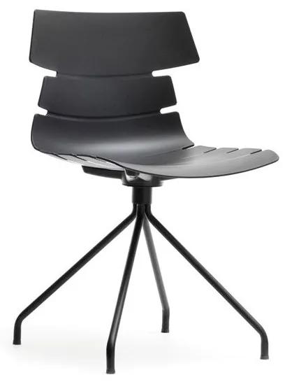 design4life Jídelní židle TWIST Černá