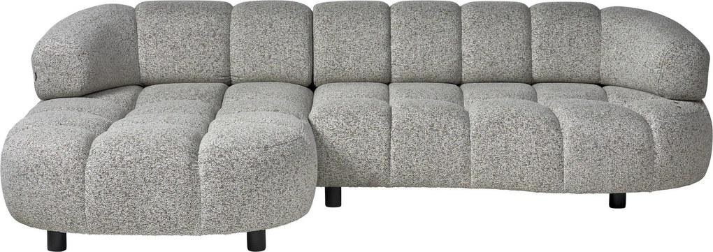 XXXLutz ROHOVÁ SEDAČKA, textil, šedobéžová Welnova - Sedací soupravy - 002307033702