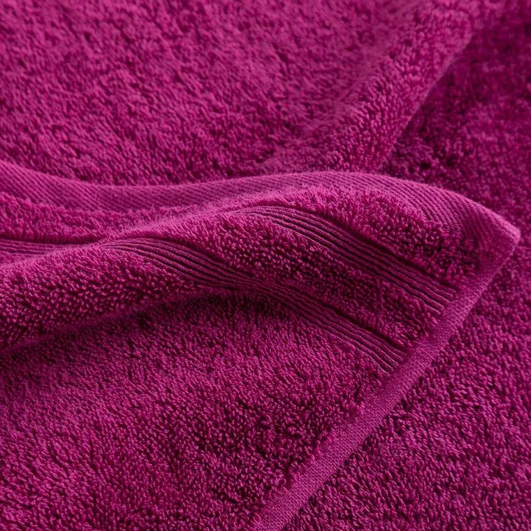 Sada froté ručníků a osušek MELISA smetanová + fuchsiová 4 ks
