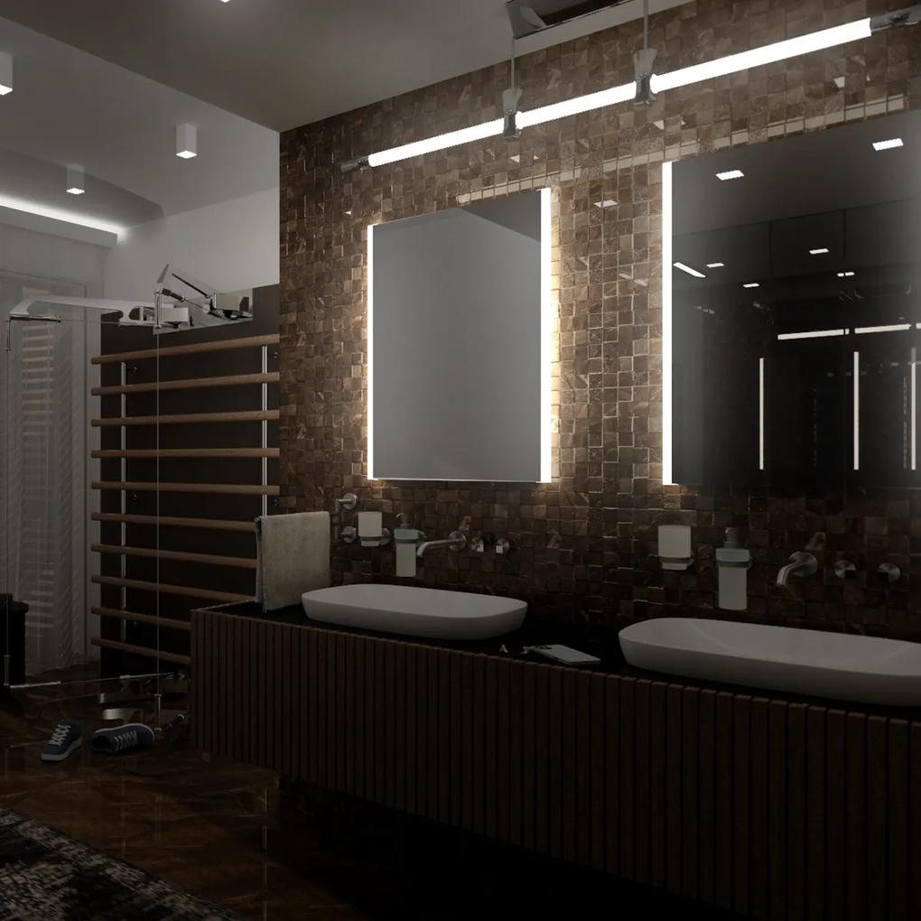 Nimco Koupelnové podsvícené LED zrcadlo ZP 11000, 40 x 60 cm