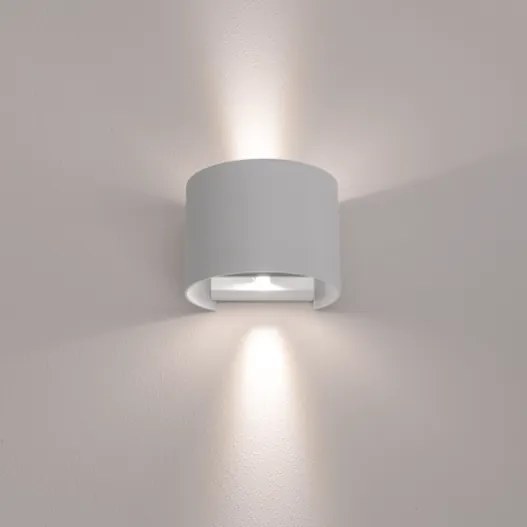 Venkovní LED světlo na fasádu UP&DOWN Grey