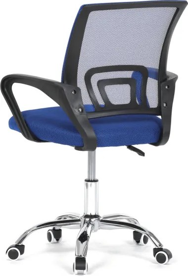 Dětská otočná židle modrá KA-L103 BLUE