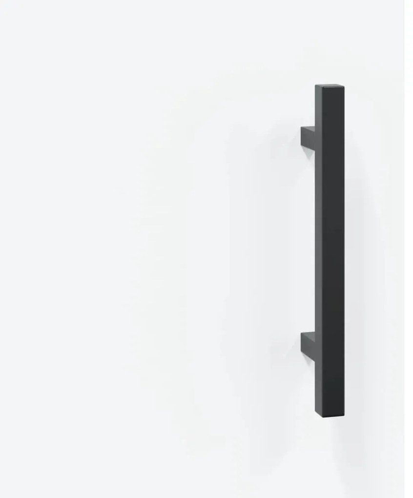 vidaXL Skříň highboard 69,5 x 34 x 180 cm kompozitní dřevo [3198297] Barva: Černá