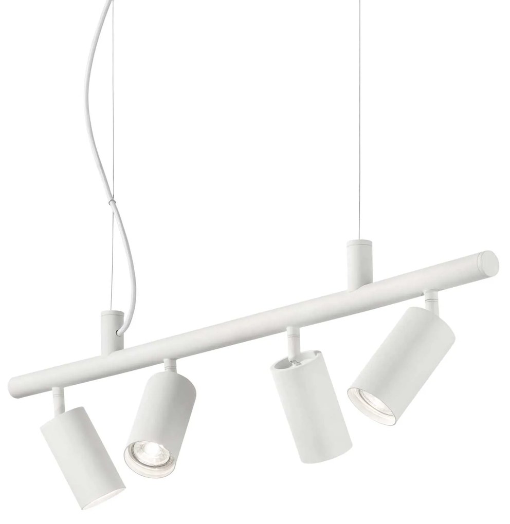 Ideal Lux Závěsné svítidlo DYNAMITE SP4, š. 76 cm Barva: Černá