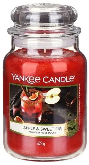 Yankee Candle Vonná Svíčka Apple & Sweet Fig classic velký, 623 g