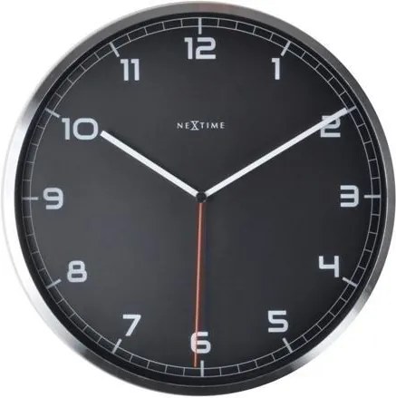 Designové nástěnné hodiny 3080zw Nextime Company number 35cm