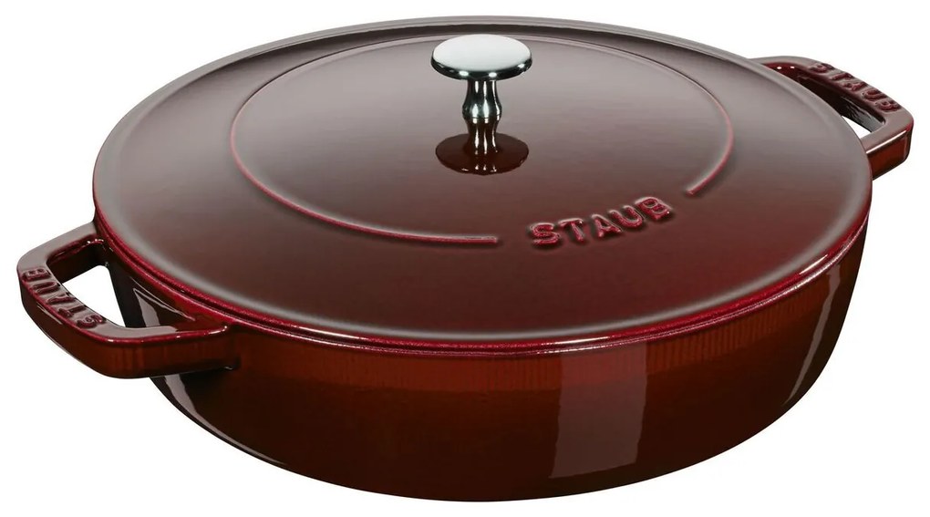 Staub Chistera kastrol s poklicí 28 cm/3,7 l grenadina, 12612887