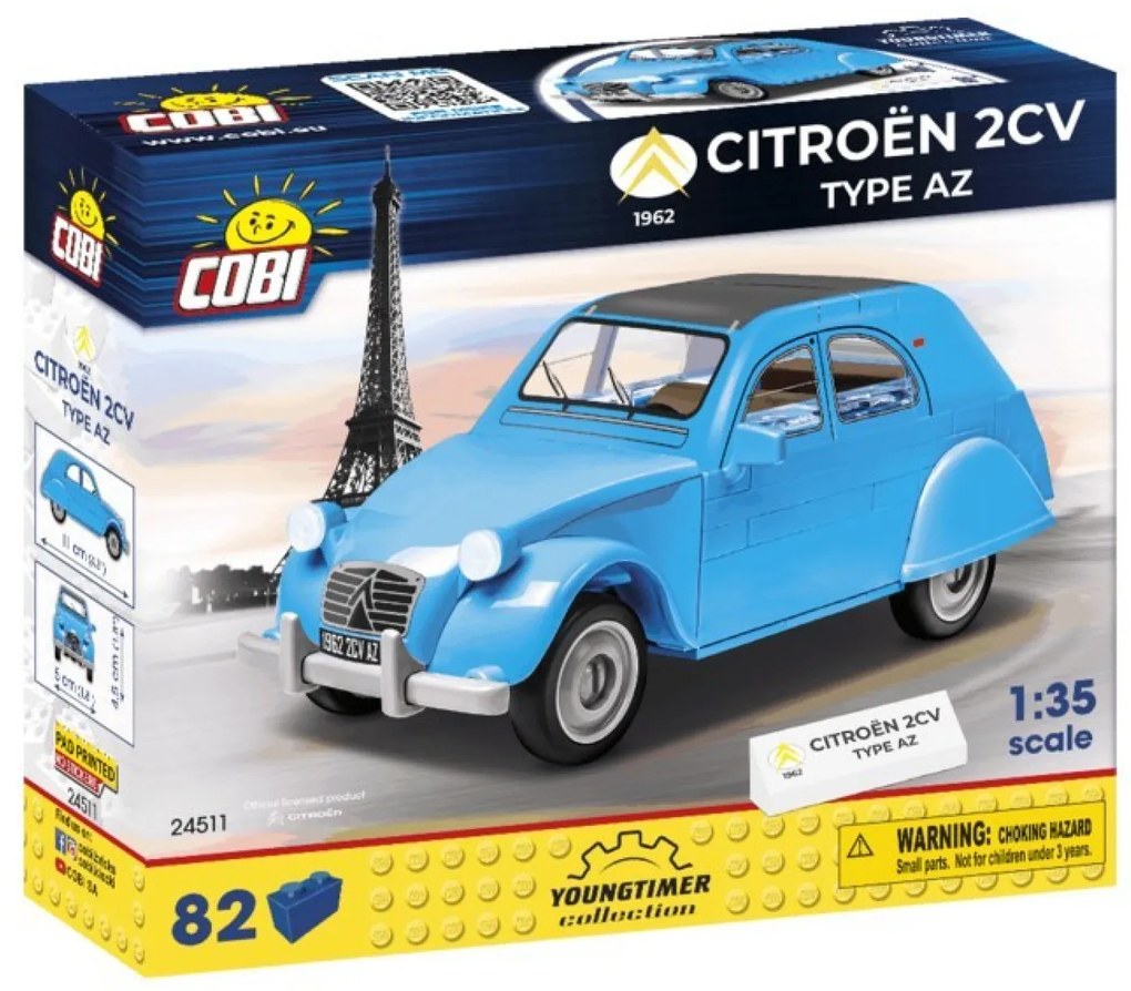 Stavebnice cobi 24511 citroen 2cv typ az