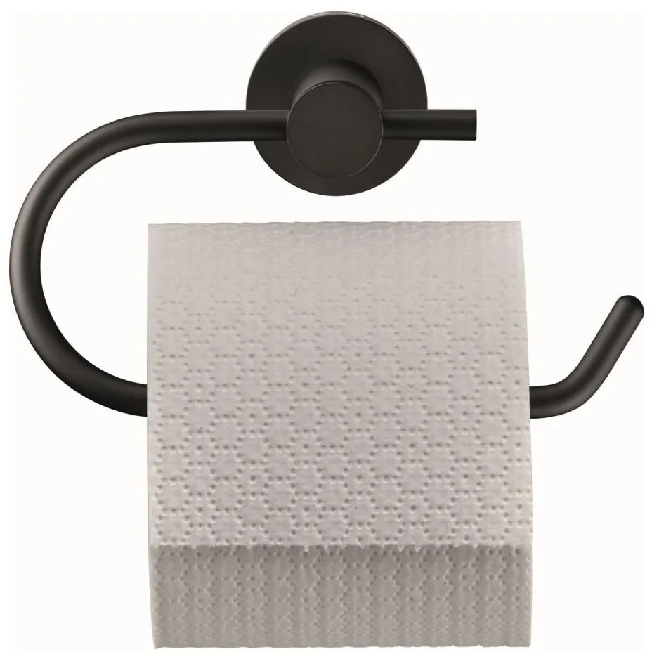 Duravit 99264600 - Držák toaletního papíru D-CODE matná černá 0099264600