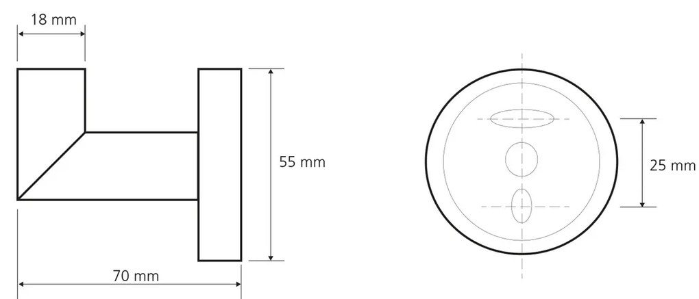 SAPHO XR208 X-Round háček, stříbrná