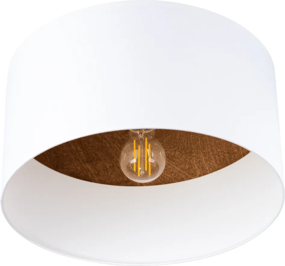 Sollux Lighting Stropní svítidlo TELESTO bílá/tmavě hnědá