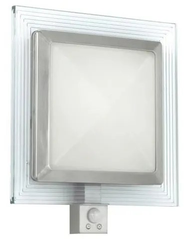EGLO 88163 - Venkovní nástěnné svítidlo s čidlem PALI 1xE27/15W + 1xLED/1,28W
