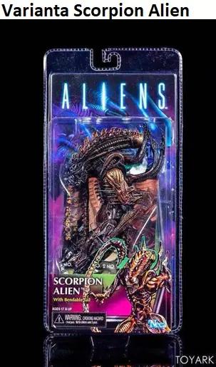 NECA figurka Predátor Lab Escape x Vetřelec Varianta: Scorpion Alien, s krabicí