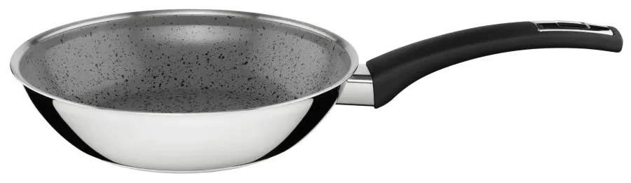 KOLIMAX - české nerezové nádobí KOLIMAX Pánev CERAMMAX PRO COMFORT, průměr 22 cm, objem 1.2 l, šedý GRANIT