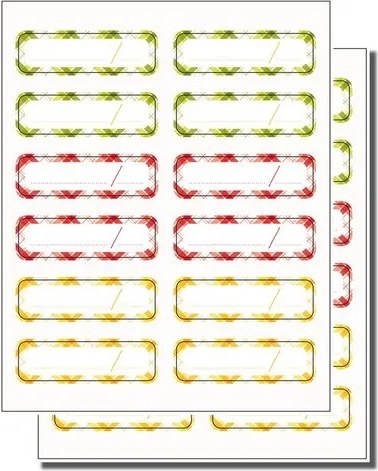 TESCOMA Nálepka na sklenice DELLA CASA, 24 ks