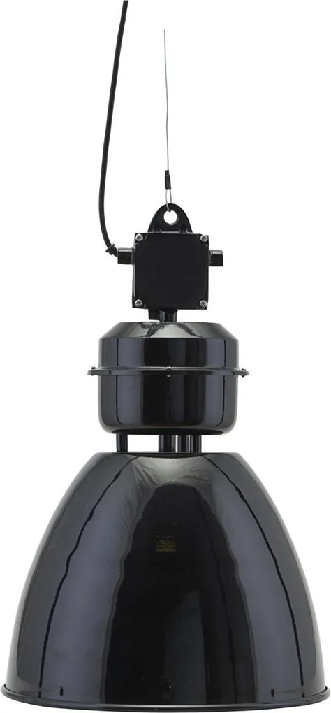 HOUSE DOCTOR Černá závěsná lampa Volumen Ø 54 × 60 cm