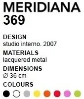 Designové hodiny D&D 369 Meridiana 36cm