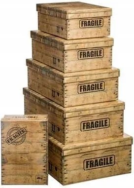 Sada 6 krabiček Fragile