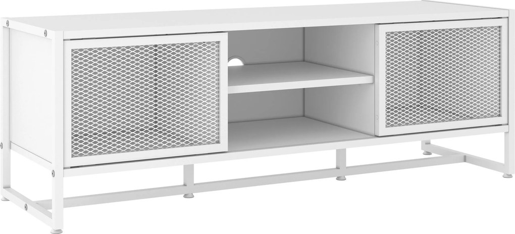 XXXLutz NÍZKÁ KOMODA, bílá, 132/46/41 cm P & B - Online Only TV příslušenství - 008181080202