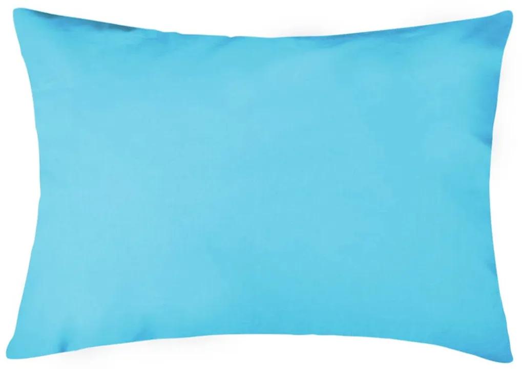 XPOSE® Bavlněný povlak na polštář MICHAELA - azurový 40x60 cm