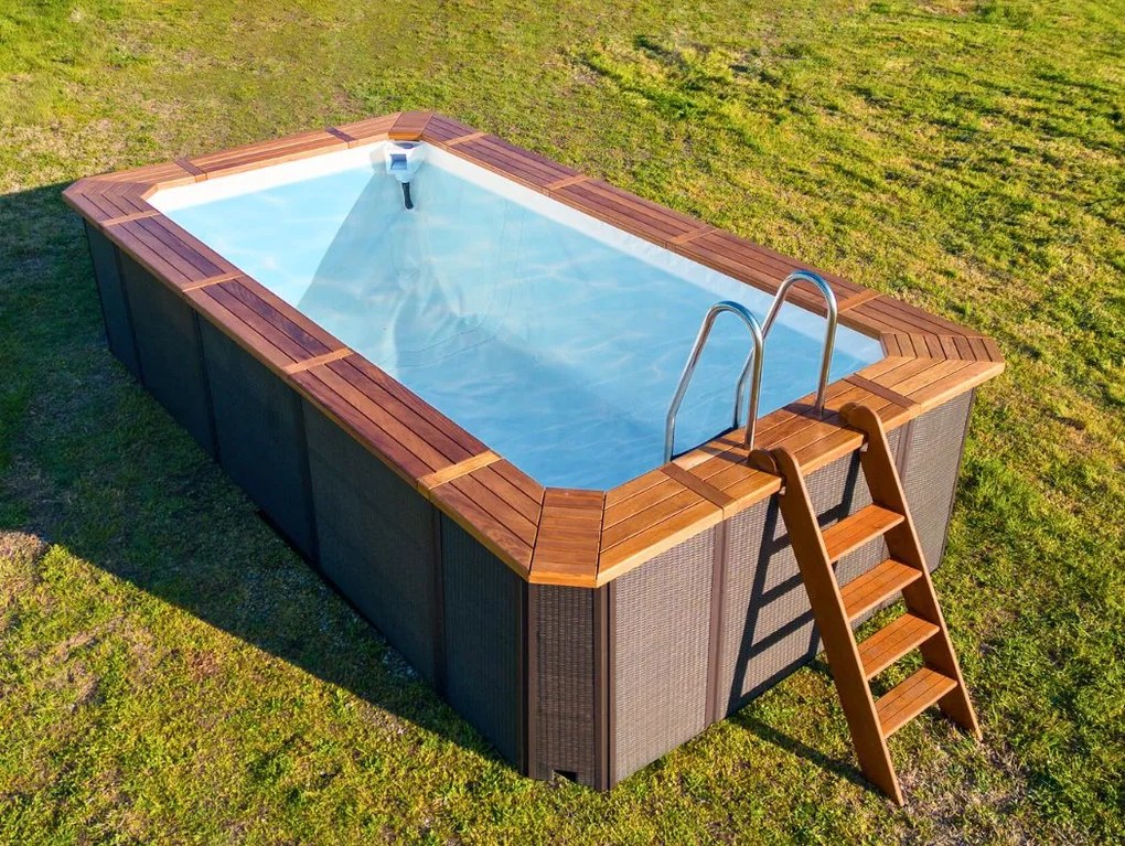 Technypools EXOTIC BROWN ELEGANCE 900 8,50 x 4,50 x 1,25 m (1610KS)