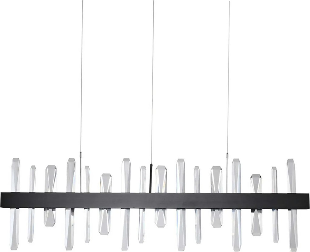 Závěsná lampa Arctic LED černá