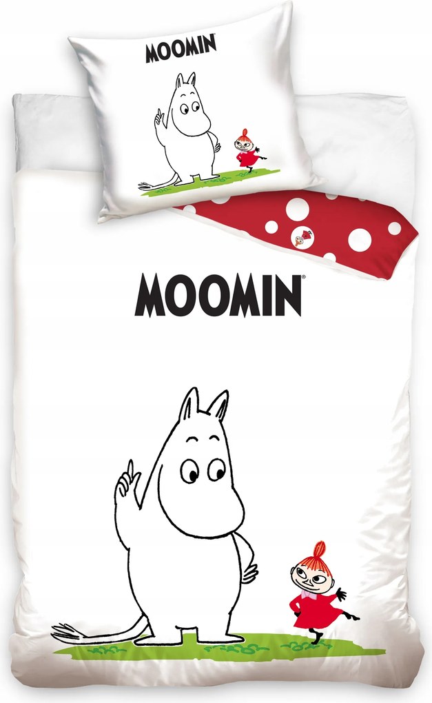 Povlečení Mumínci Malá MI Mumínek Moomin 160x200