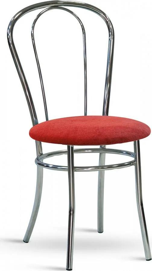 Stima Jídelní židle BISTRO | Sedák: bolton new arancio 1,Odstín: chrom