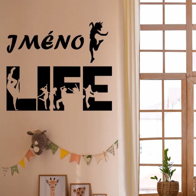 Samolepka Tanec můj život