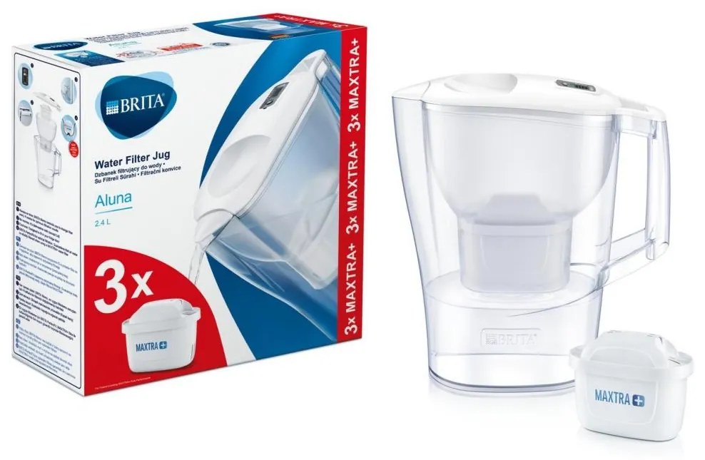 Brita Brita - Filtrační konvice Aluna 2,4 l + 3 filtry FT0937