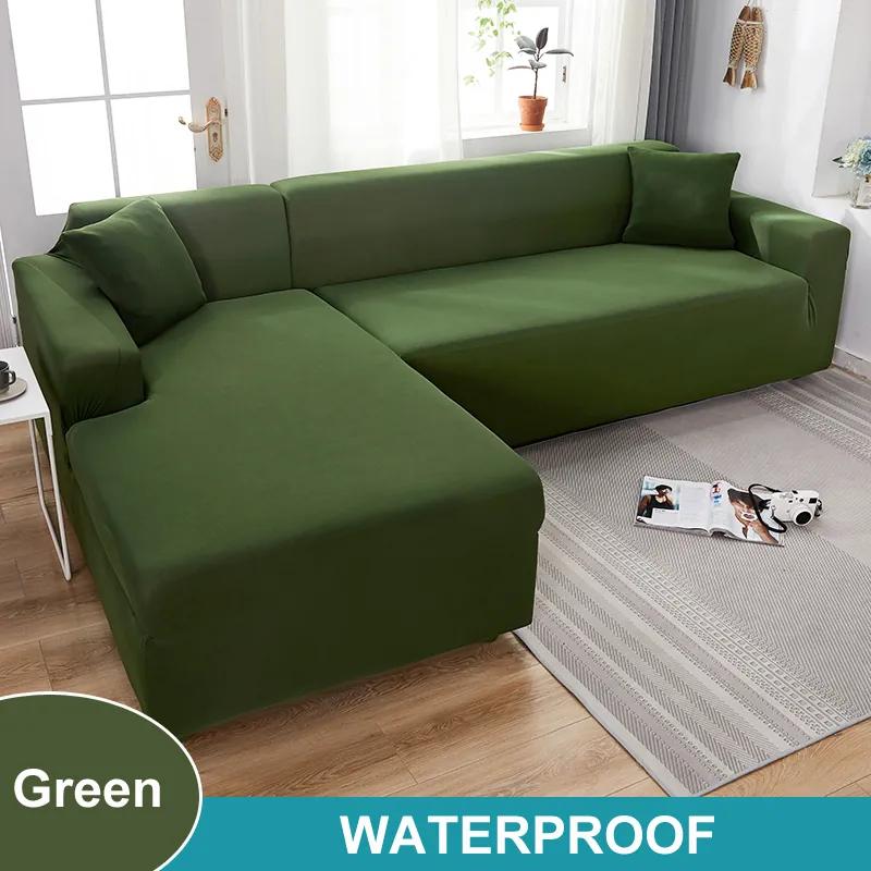 Elastický potah na pohovku či křeslo - voděodolný (2 sedadla) Barva: zelená