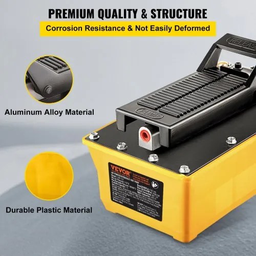 Vzduchové hydraulické čerpadlo, hydraulické nožní čerpadlo 689,5 bar