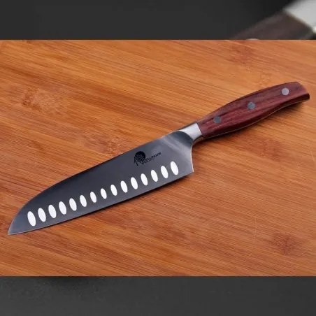 DELLINGER Classic Sandal Wood nůž Santoku 7" (178mm)
