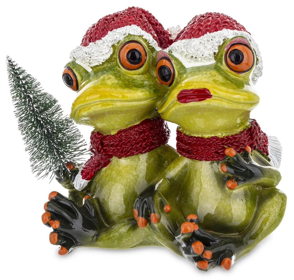 Vánoční žáby se stromečkem 162125