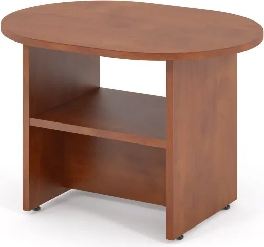 Konferenční stůl Impress 80 x 60 cm, oválný, hruška