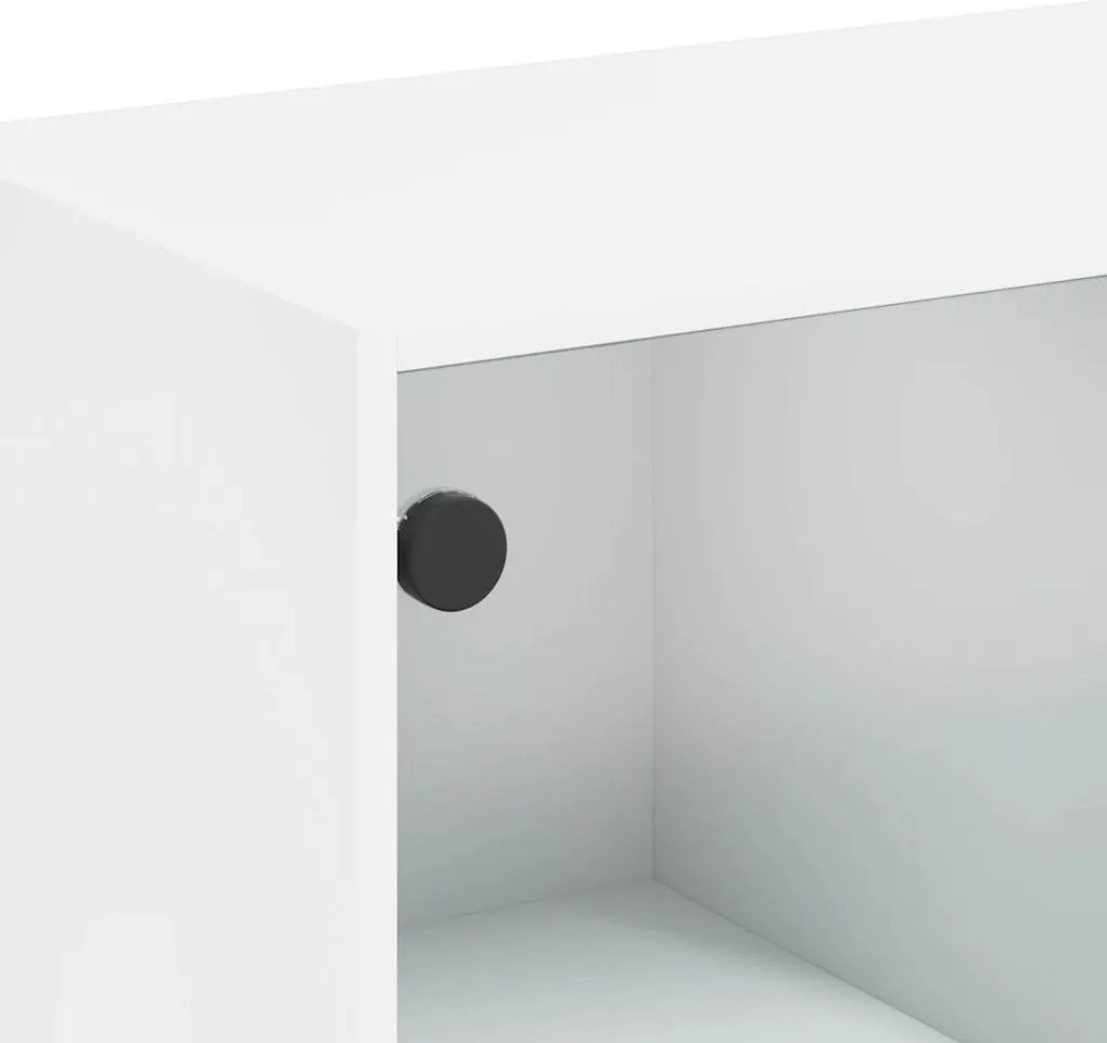 Příborník bílý 102 x 37 x 75,5 cm kompozitní dřevo 3295871