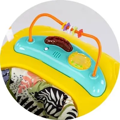 CHIPOLINO Skákadlo pro miminko Jumpy Car Yellow