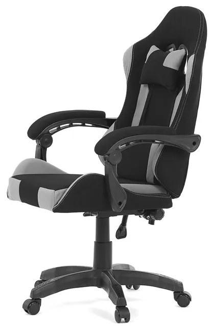 Autronic Herní křeslo KA-R209 Barva potahu: Černá/šedá