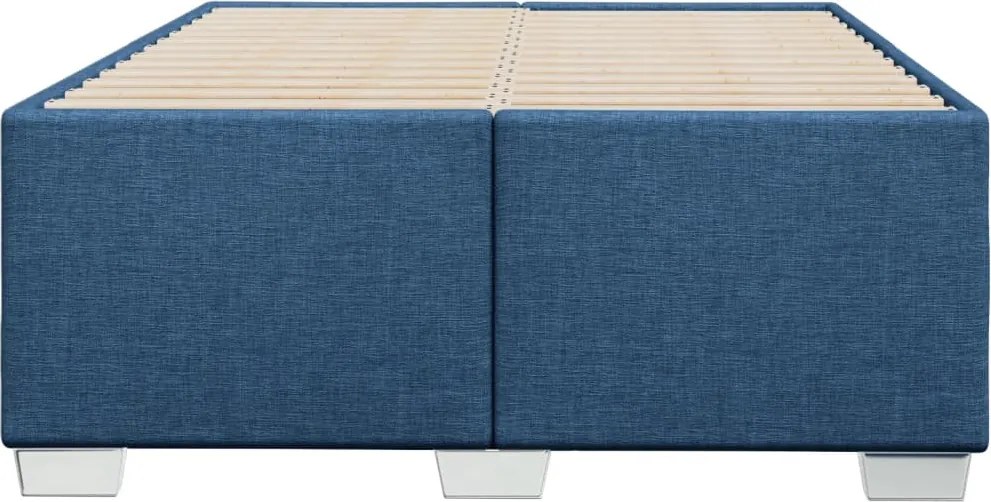 Rám postele bez matrace modrá 120x200 cm textil 3284470